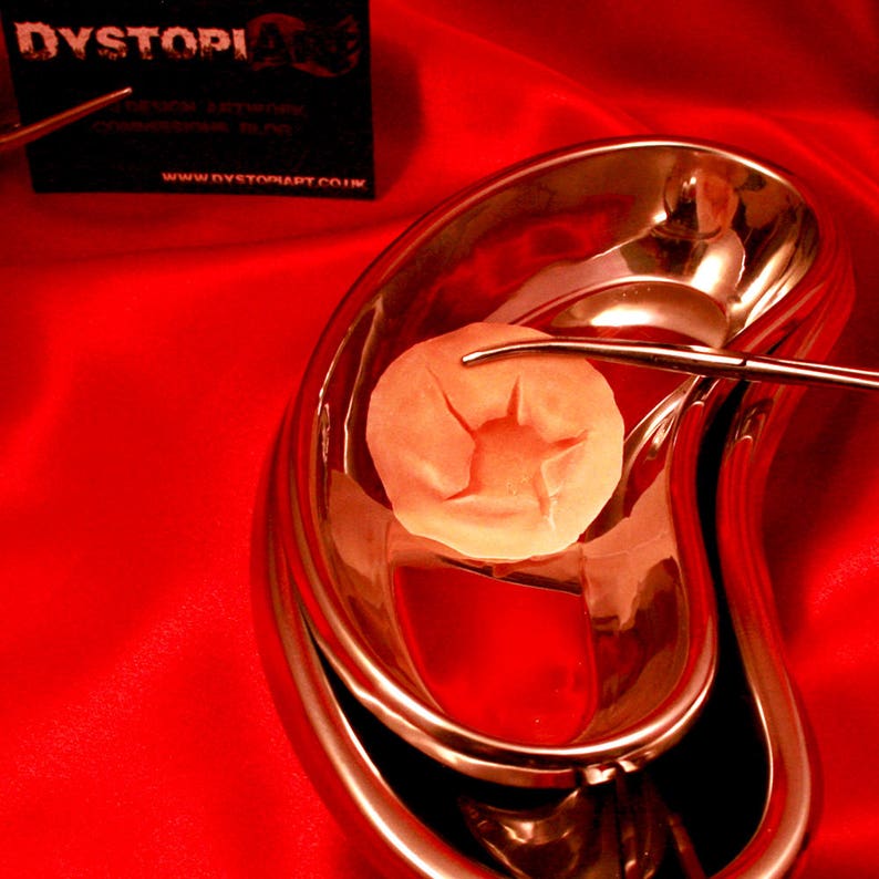 Bullet Stab Wound Deep & Detailed Latex Prosthetic Scar Theater, Am ...