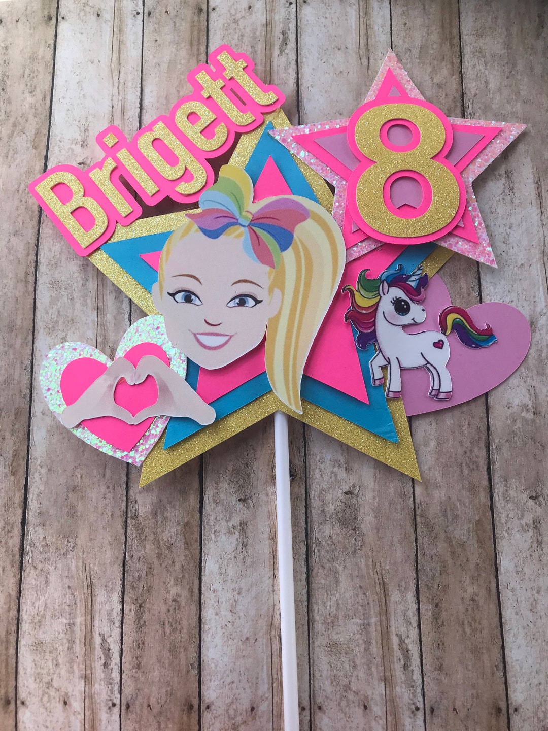 Jojo Cake Topper - Etsy