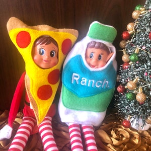 Pizza and Ranch Elf Custom - Etsy