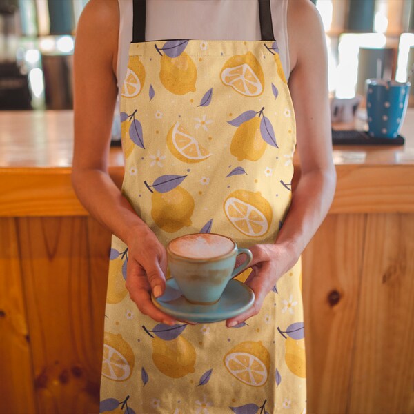 Lemon Apron - Etsy