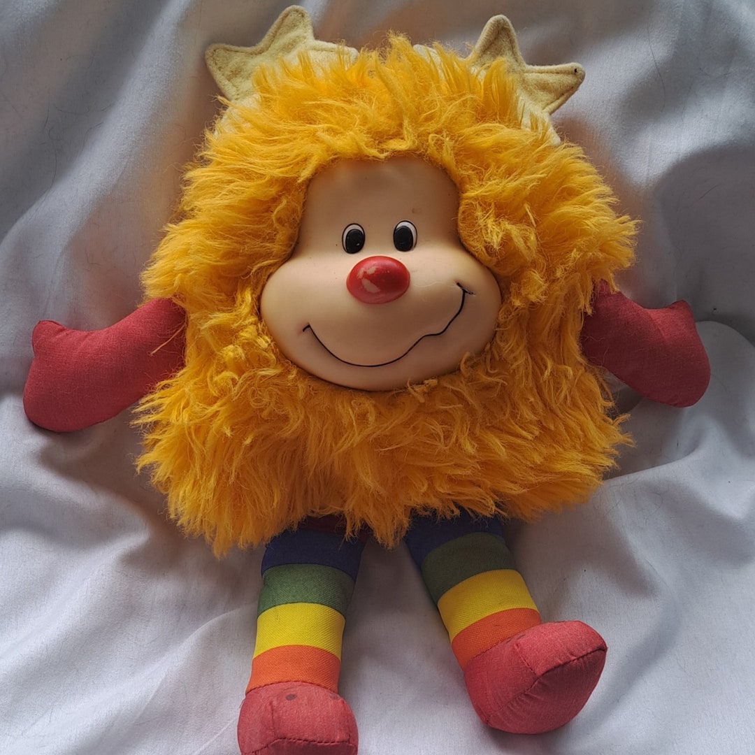 Rainbow Brite Yellow Elf Spark Vintage 80s - Etsy