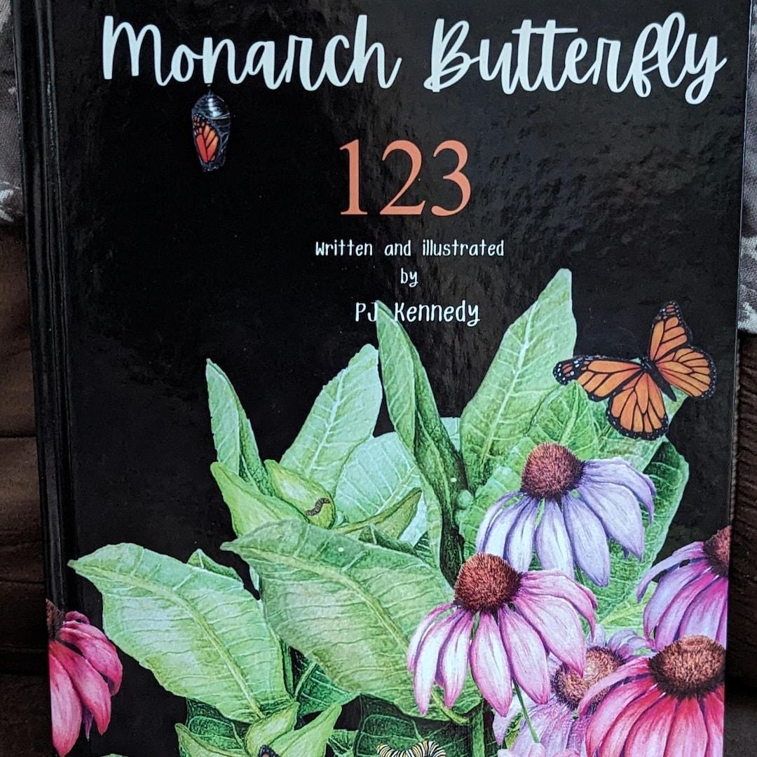 Monarch Butterfly 123 Book - Etsy