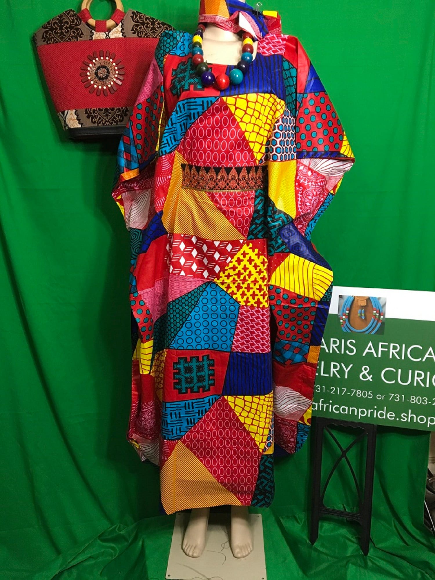 African Long Ankara Kaftan Dresses - Etsy
