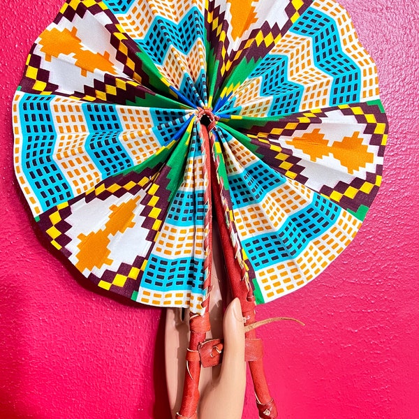 African Fan Black - Etsy