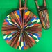 African Folding Fan - Etsy