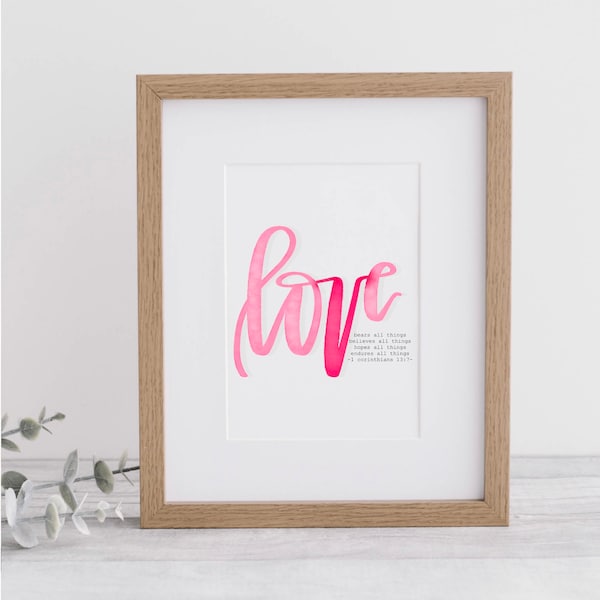 1 Corinthians 13 7 - Etsy