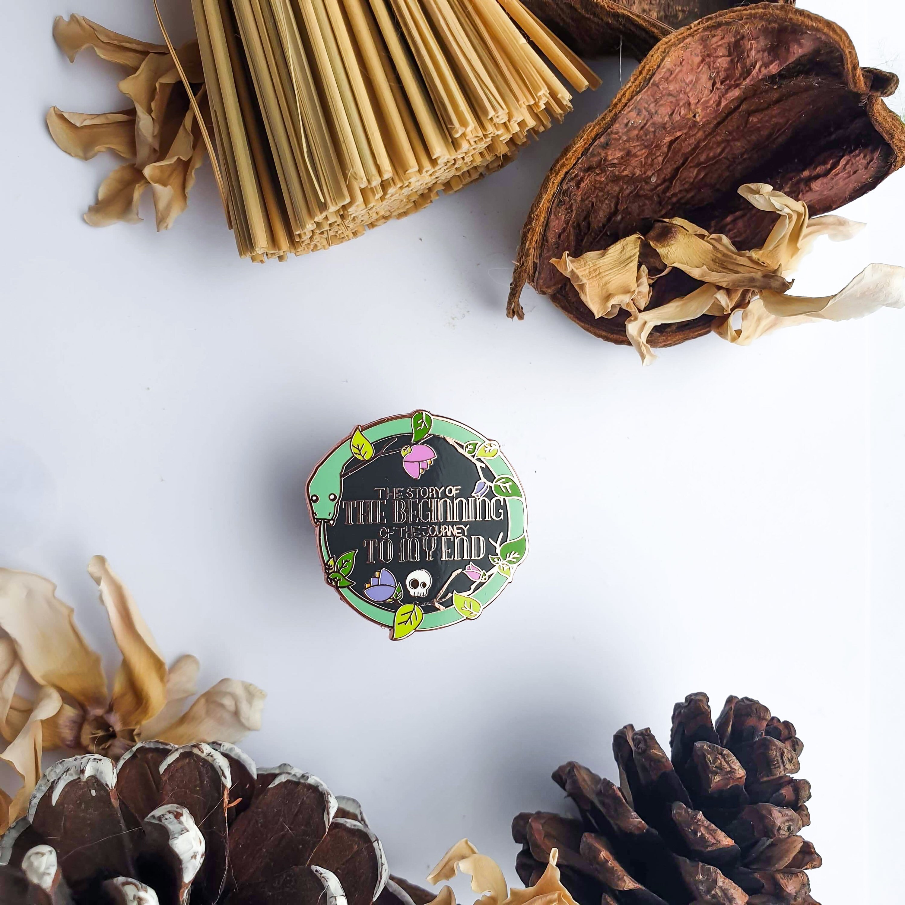 Snake Enamel Pin Enamel Pin Lapel Pin Pastel Goth Magic | Etsy