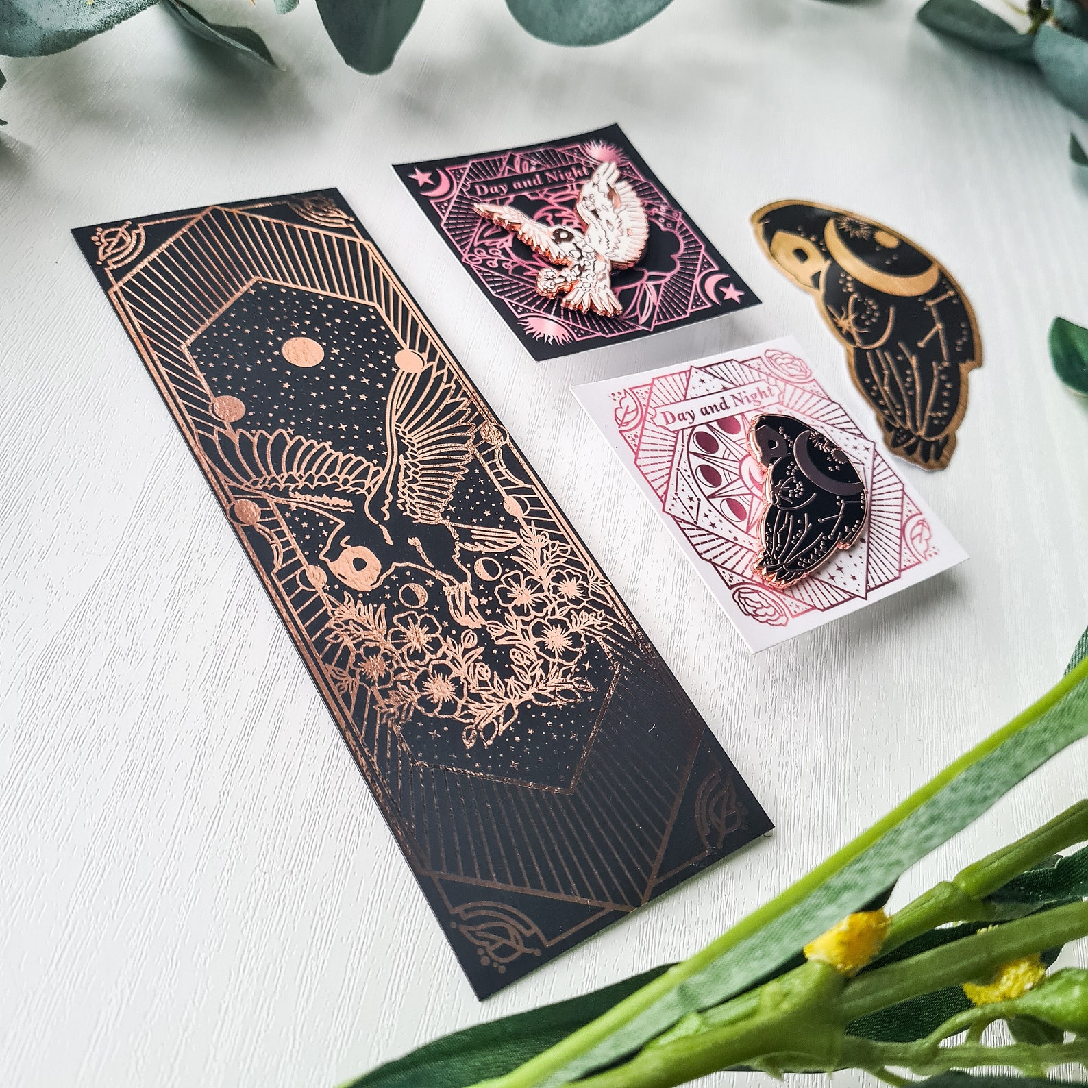 Owl Bundle Celestial Bundle Collection Owl Gold Foil - Etsy UK