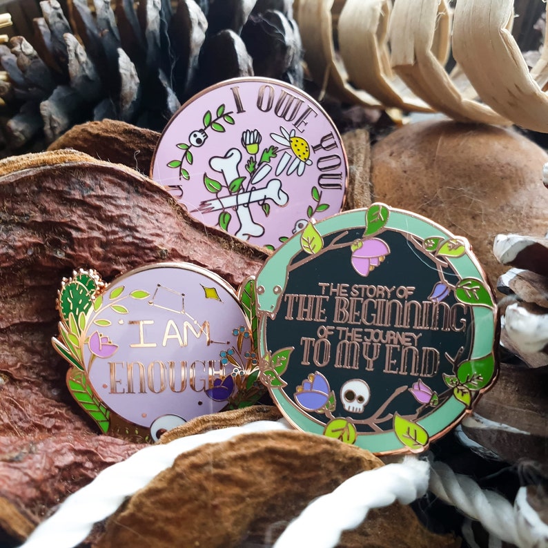 Snake Enamel Pin Enamel Pin Lapel Pin Pastel Goth Magic - Etsy