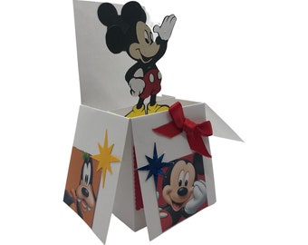 1 Oh Mickey Birthday Pop up Card - Etsy