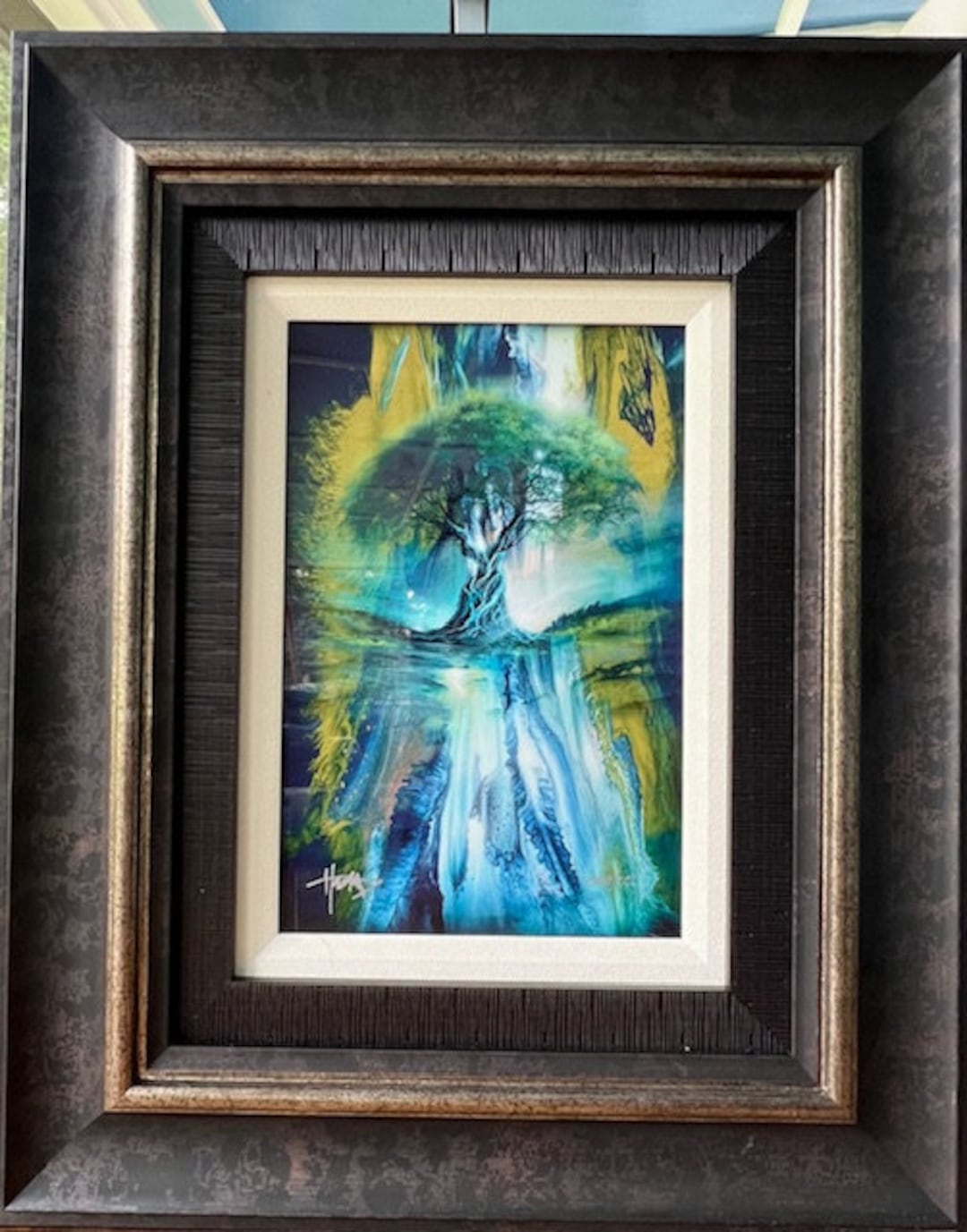 Ashton Howard (ascension) Dye Sublimination on Wood #116/200 Hand ...