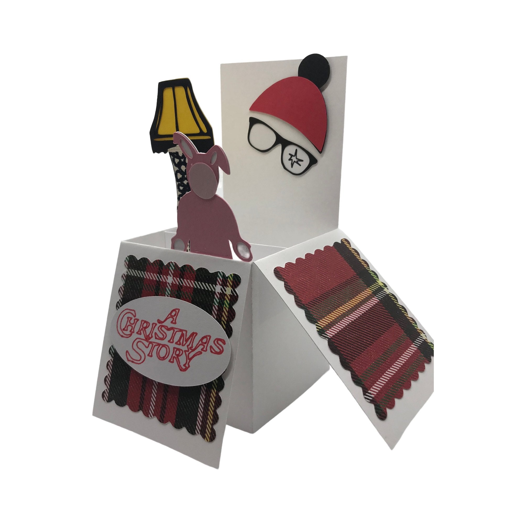 A Christmas Story "leg Lamp" Pop-up Box Greeting Card Funny - Etsy