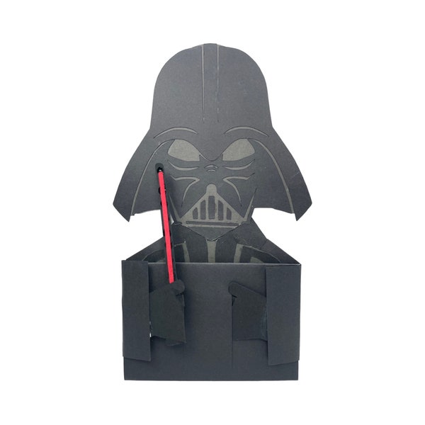 Darth Vadar Birthday Card - Etsy