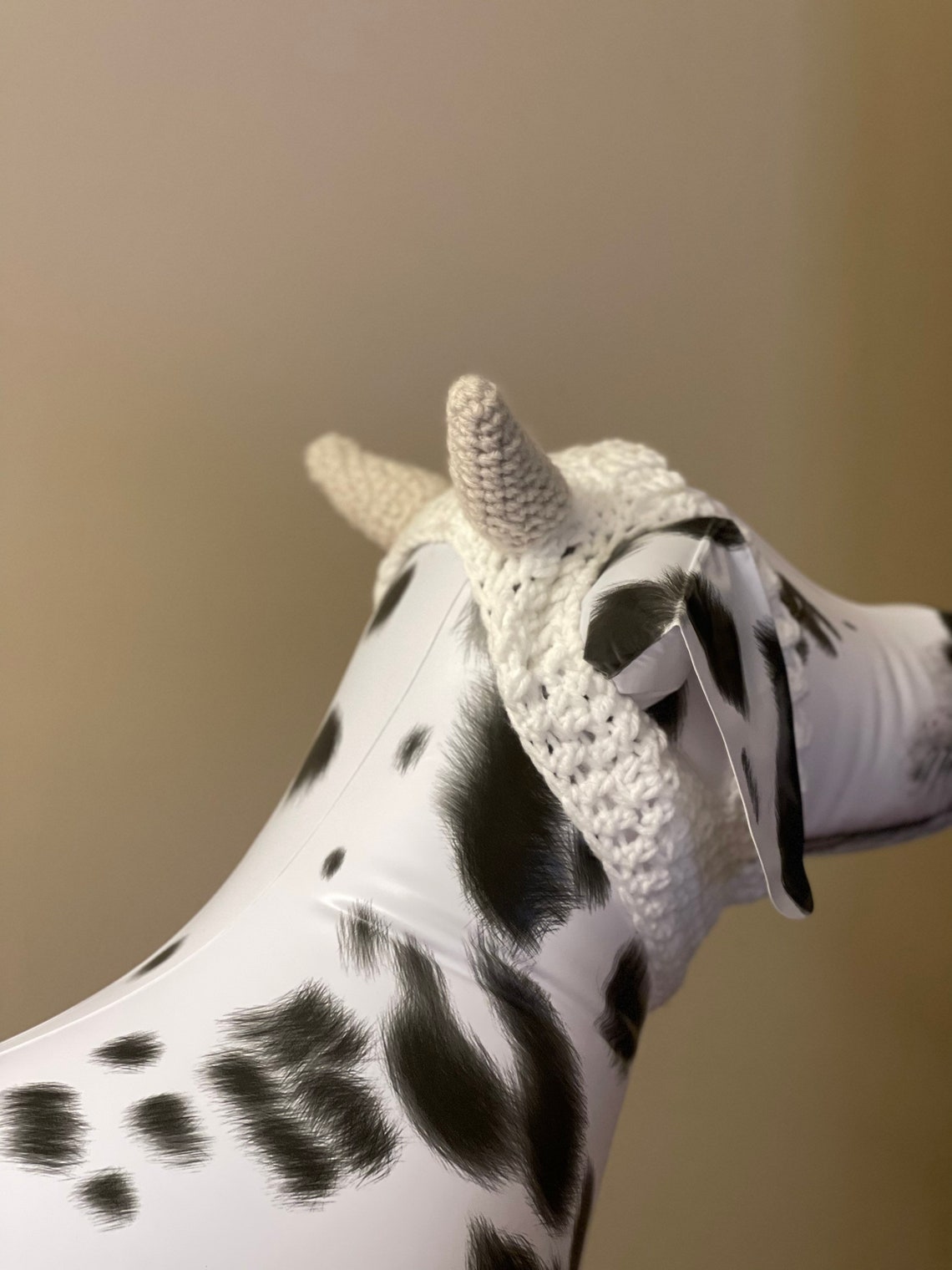 Udderly Adorable Cow Udder Dog Costume Horn hat Also - Etsy