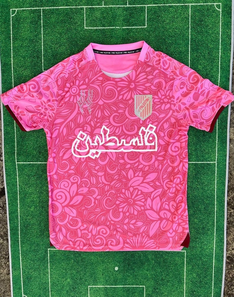 Palestine Football Shirt pink - Etsy