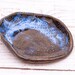 Blue Brown Art Deco Spoon Rest - Etsy