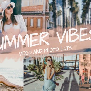 Summer Luts Pack Video Luts Color Filters for Video and Photo Editing ...