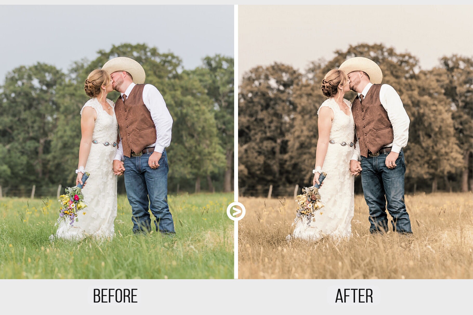 Filtros Rústicos LUT de boda, Luts de boda de granja rural para Final ...
