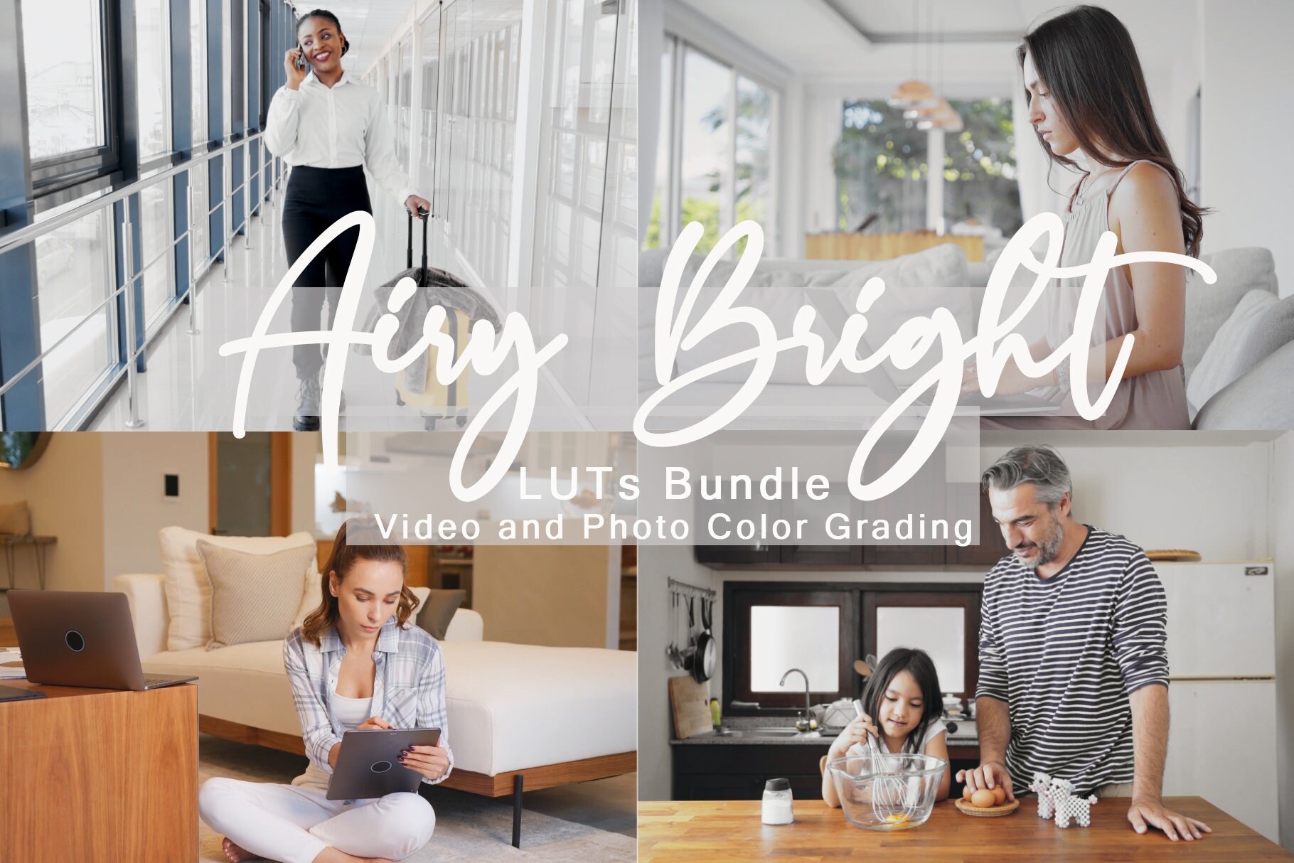 Airy Bright Luts Bundle - Bright Filters for Video and Photo Editing in ...