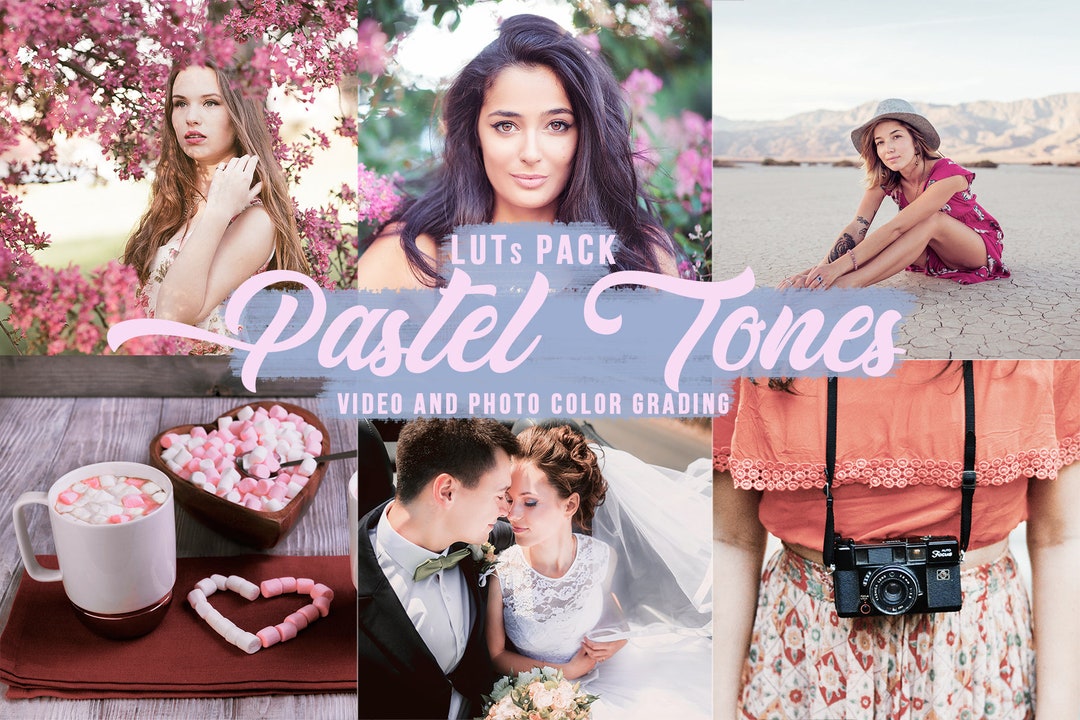 Pastel Creamy Luts Final Cut Luts, Adobe Premiere Pro Luts, Filmora ...