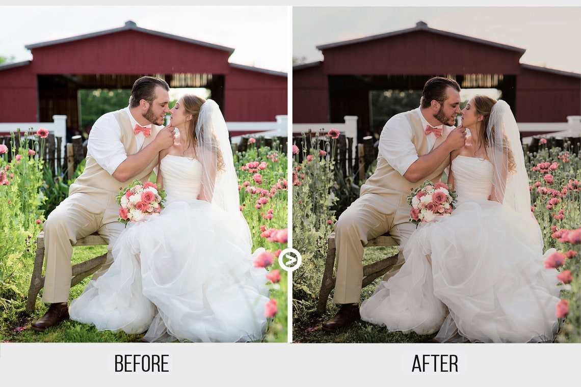 Filtros Rústicos LUT de boda, Luts de boda de granja rural para Final ...