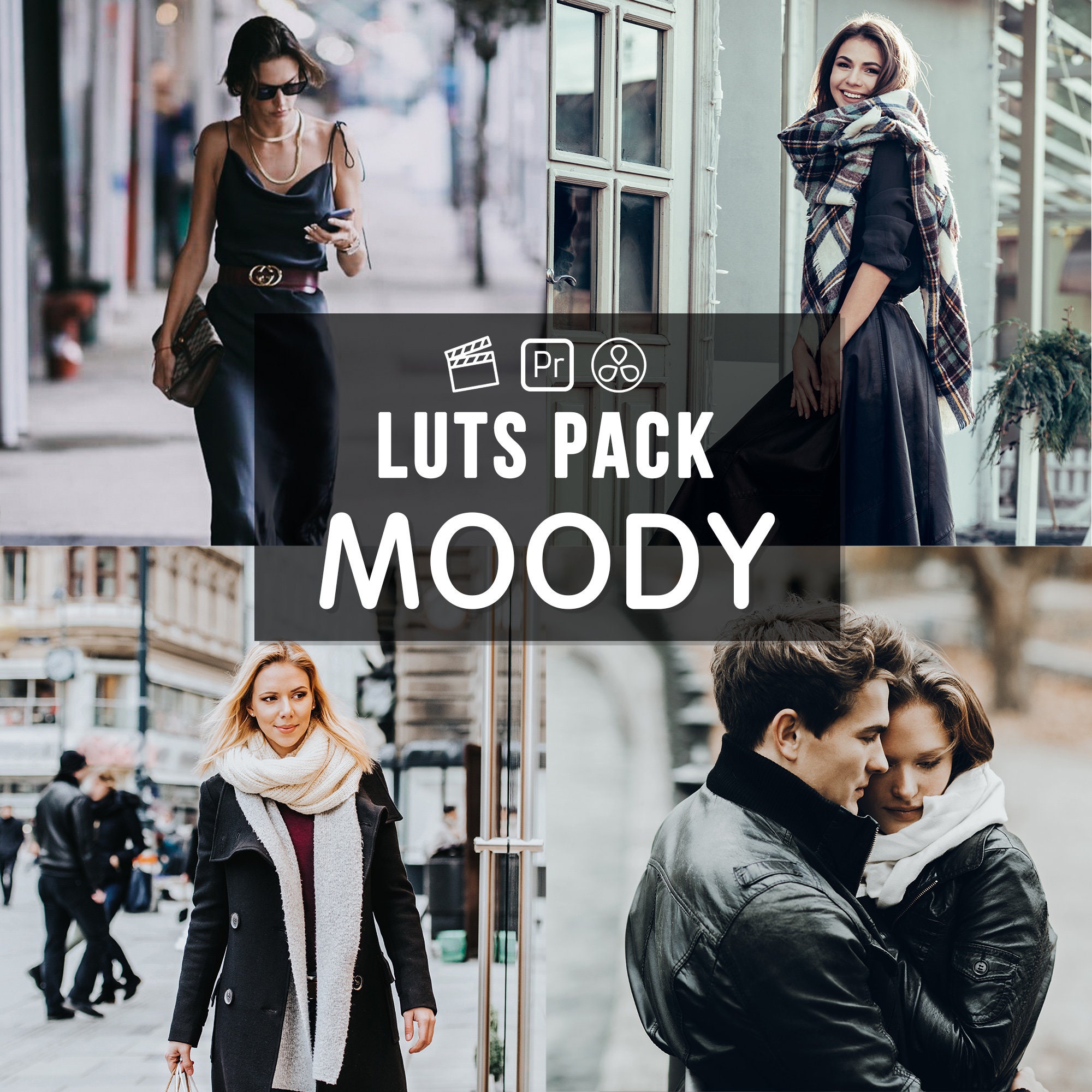 MOODY Luts Pack Adobe Premiere Pro Luts, Video Editing Luts Final Cut ...