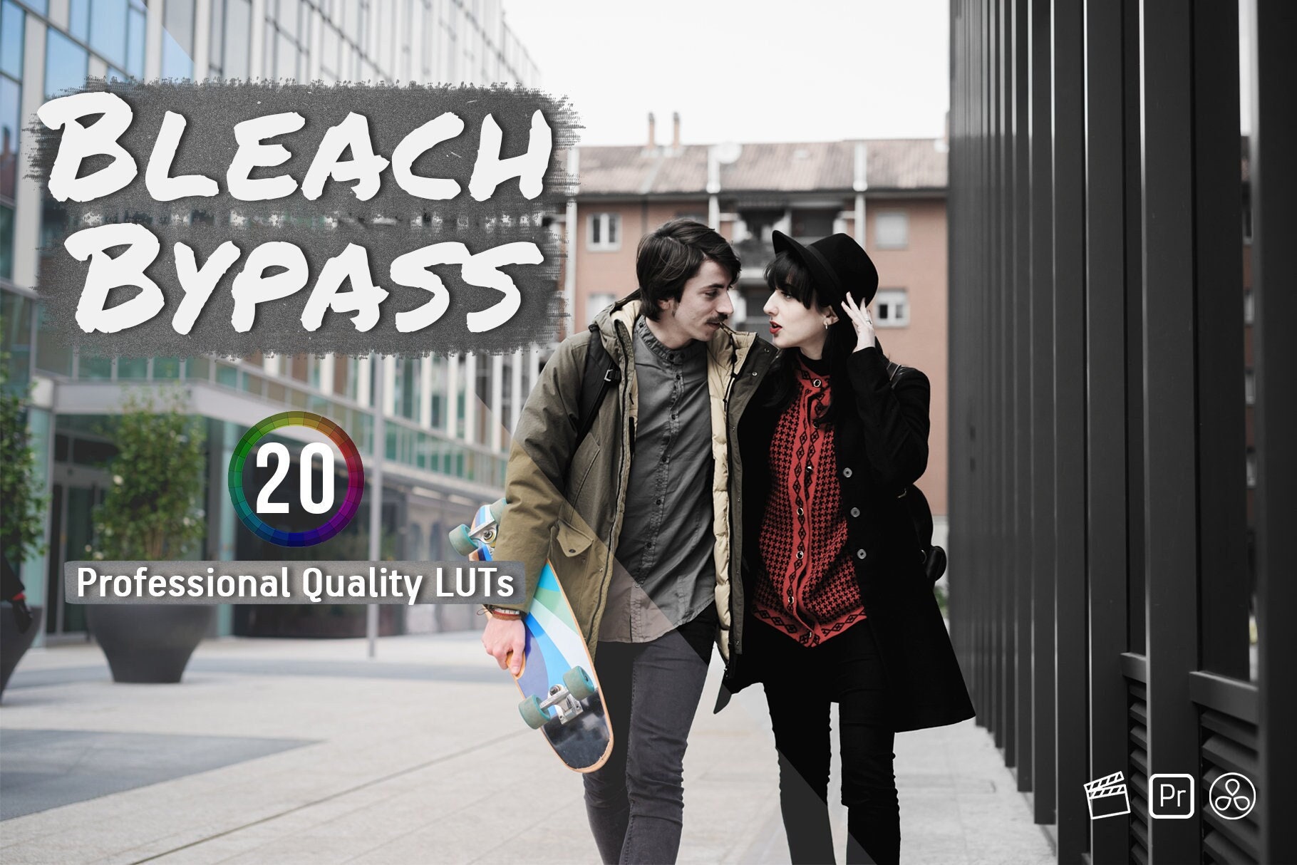 Bleach Bypass Luts for Final Cut, Adobe Premiere Pro, Filmora, Davinci ...