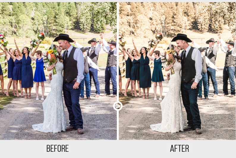 Filtros Rústicos LUT de boda, Luts de boda de granja rural para Final ...