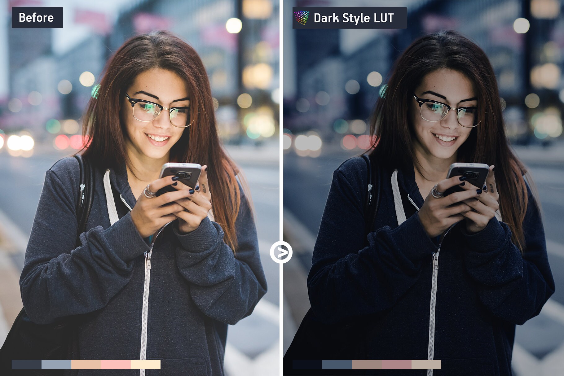 Dark Style Luts for Final Cut, Adobe Premiere Pro, Filmora, Davinci ...