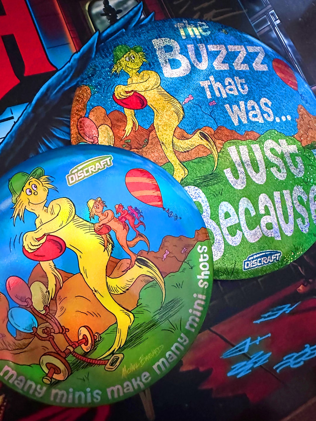 The Seuss Buzzz Set - Full Size Sparkle Foil & Prism Mini! Discraft ...