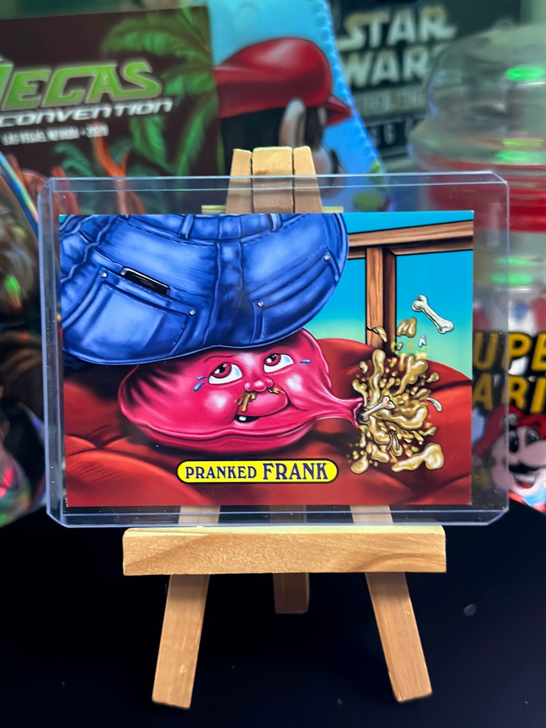 Pranked FRANK - Garbage Pail Kids Parody Card by Michael Barnard - Etsy