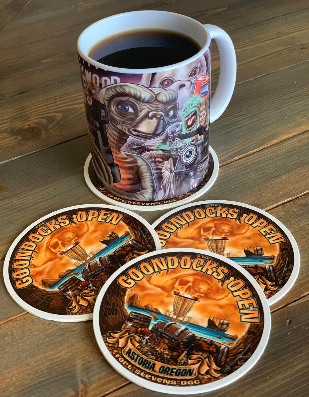 The Goondocks Open Coasters Set of 4 - Etsy