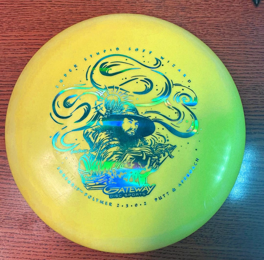 Wizard SSS - Yellow With Teal Foil Artist Proof! - Etsy