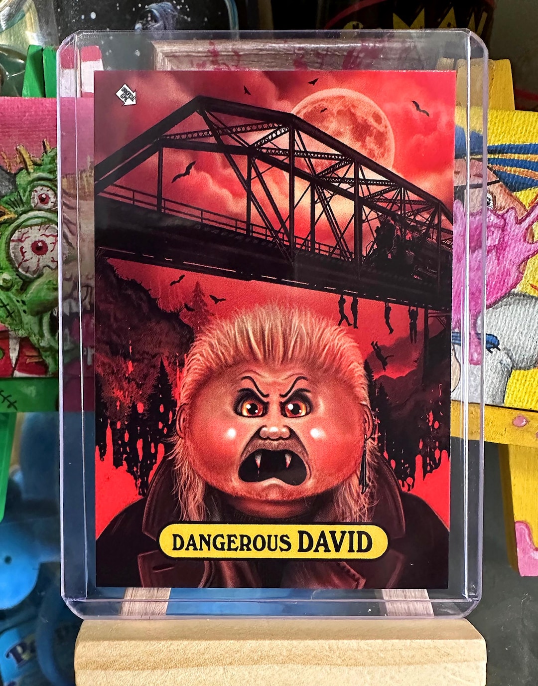 Dangerous DAVID - the Lost Boys/garbage Pail Kids Parody Card by ...