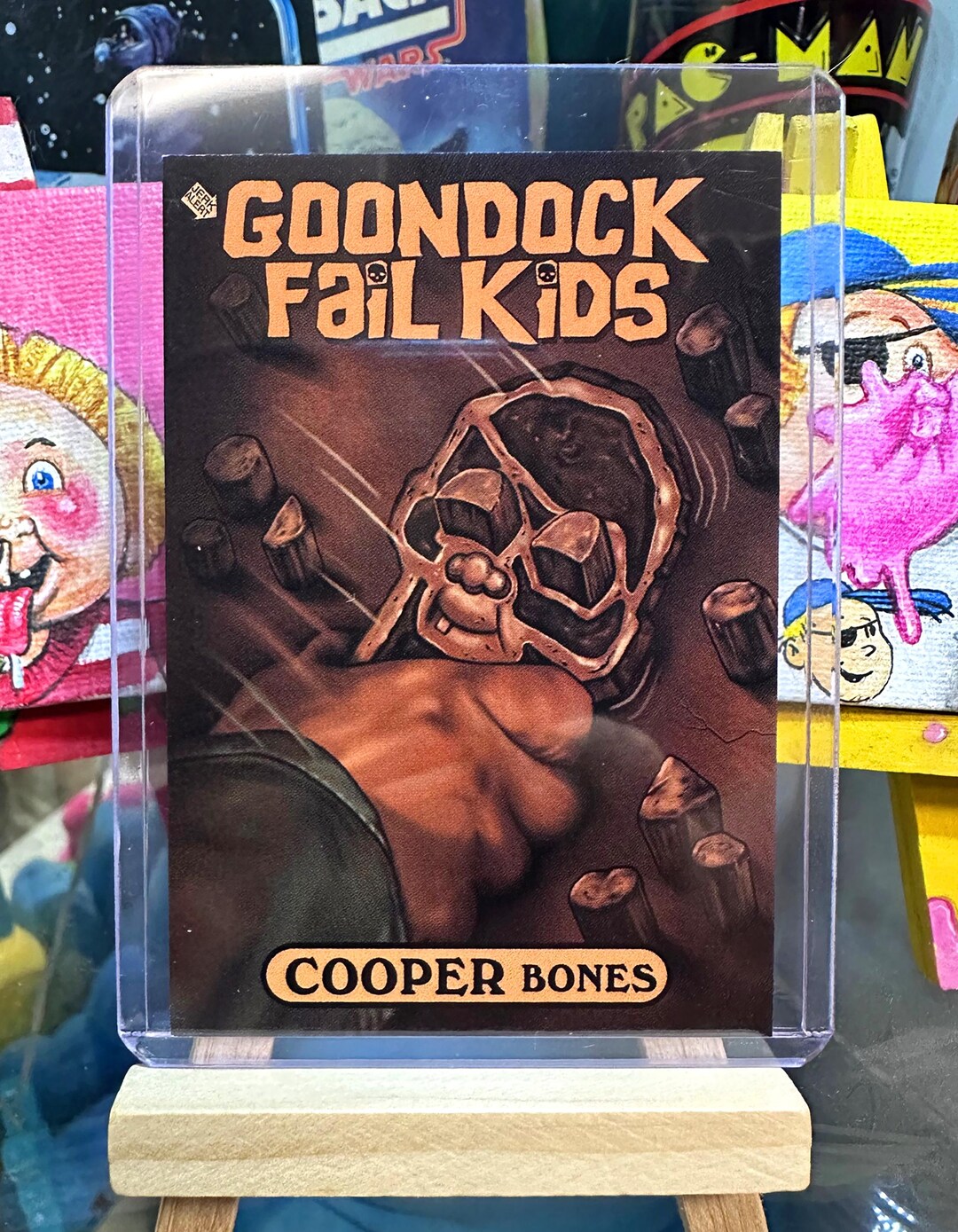 COOPER Bones - New Goondock Fail Kids Card by Michael Barnard - Etsy