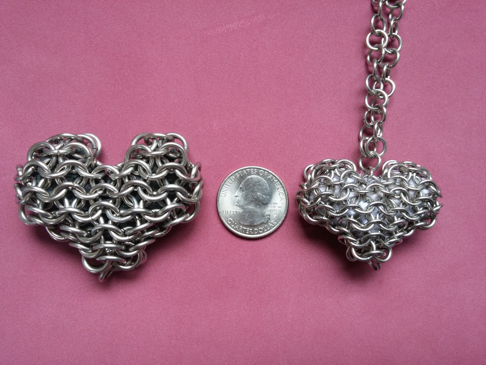 Chainmail Heart Tutorial- Chainmail Heart Pattern- Learn How to Make ...