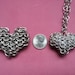 Chainmail Heart Tutorial- Chainmail Heart Pattern- Learn How to Make Your Own Chainmail Heart ...