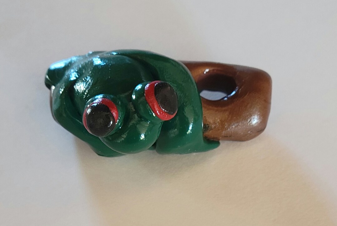 Frog on a Log Pen/pencil Holder - Etsy
