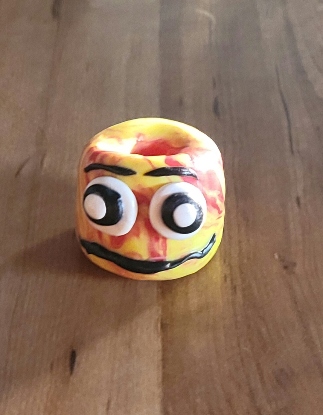 Pacman Ghost Looking Tie Dye Cigarette Snuffer - Etsy