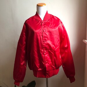 Vintage Texas Chuckwagon Jacket Retro Red Baseball Jacket Double Tree ...