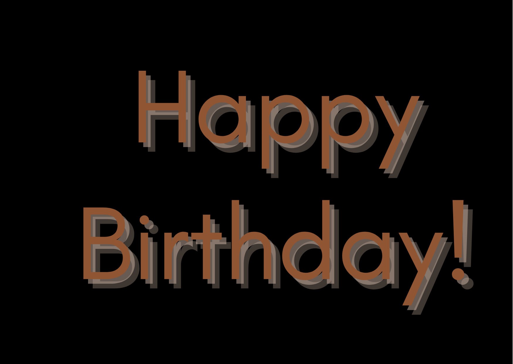 Happy Birthday E-card Birthday Digital Card Birthday - Etsy