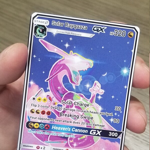 Pokemons Custom Card - Etsy