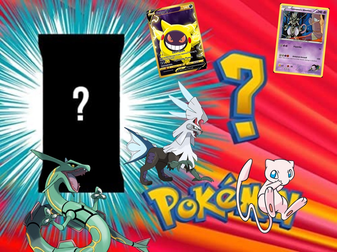 Mystery Cards - Holographic 2 Pack !! Custom Fan-made Trading Cards - Etsy