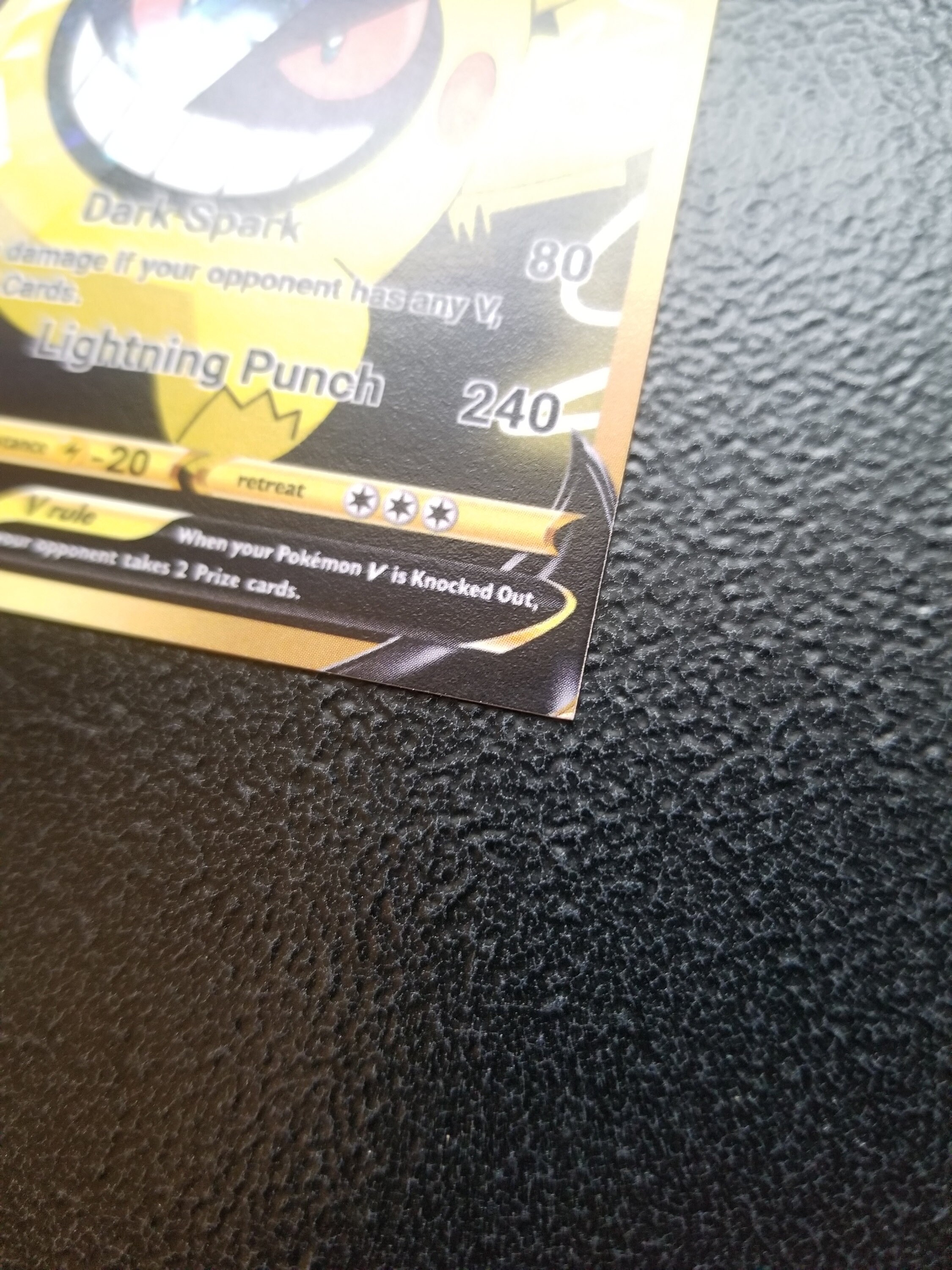 1 of 1 Holo Error Corner Error Gengar V poncho Gengar - Etsy