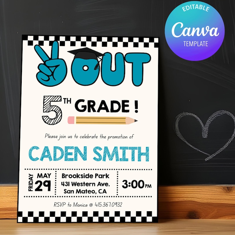 5th Grade Graduation - Etsy