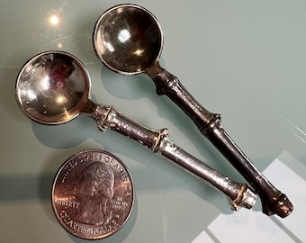 Rare TIFFANY & CO. Sterling Antique Custom Engraved Master Salt Spoon ...