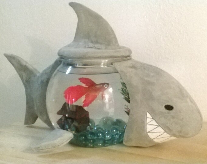 Funquarium Shark Shaped Aquarium - Etsy