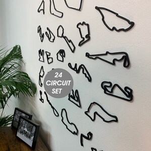 Formula 1 Circuits Collection Mini Series. the Complete Set - Etsy