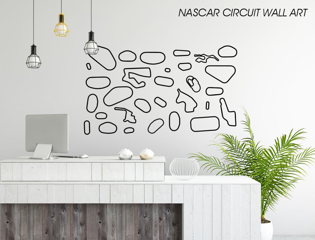 NASCAR Circuits Wall Art Complete 2019 Collection - Etsy UK