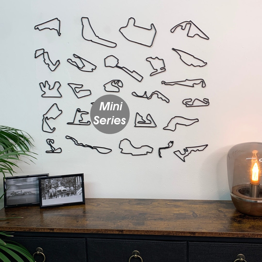 Formula 1 Circuits Collection Mini Series. the Complete Set - Etsy